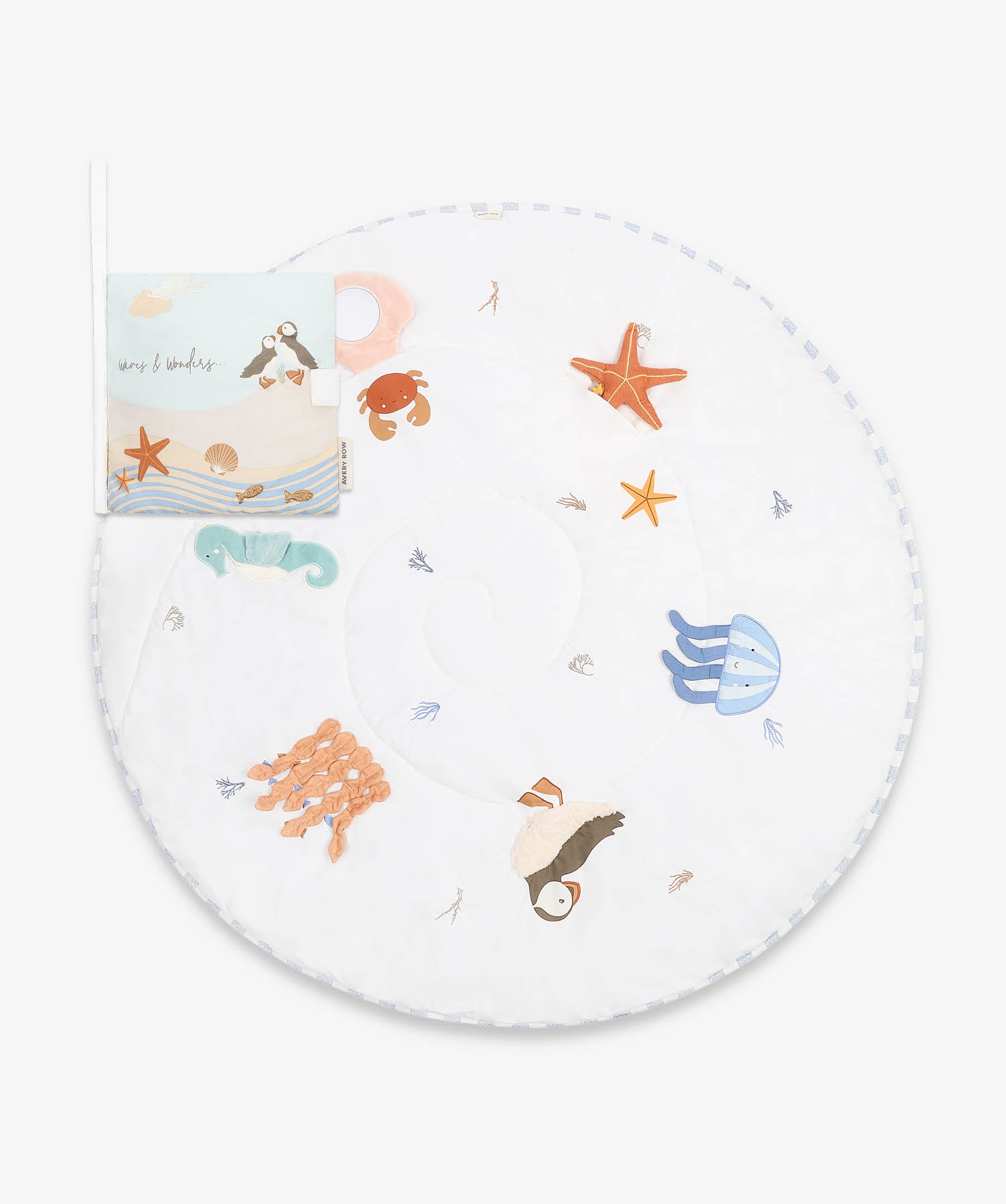 Activity Mat & Book Bundle - Coastline & Avery Row UK