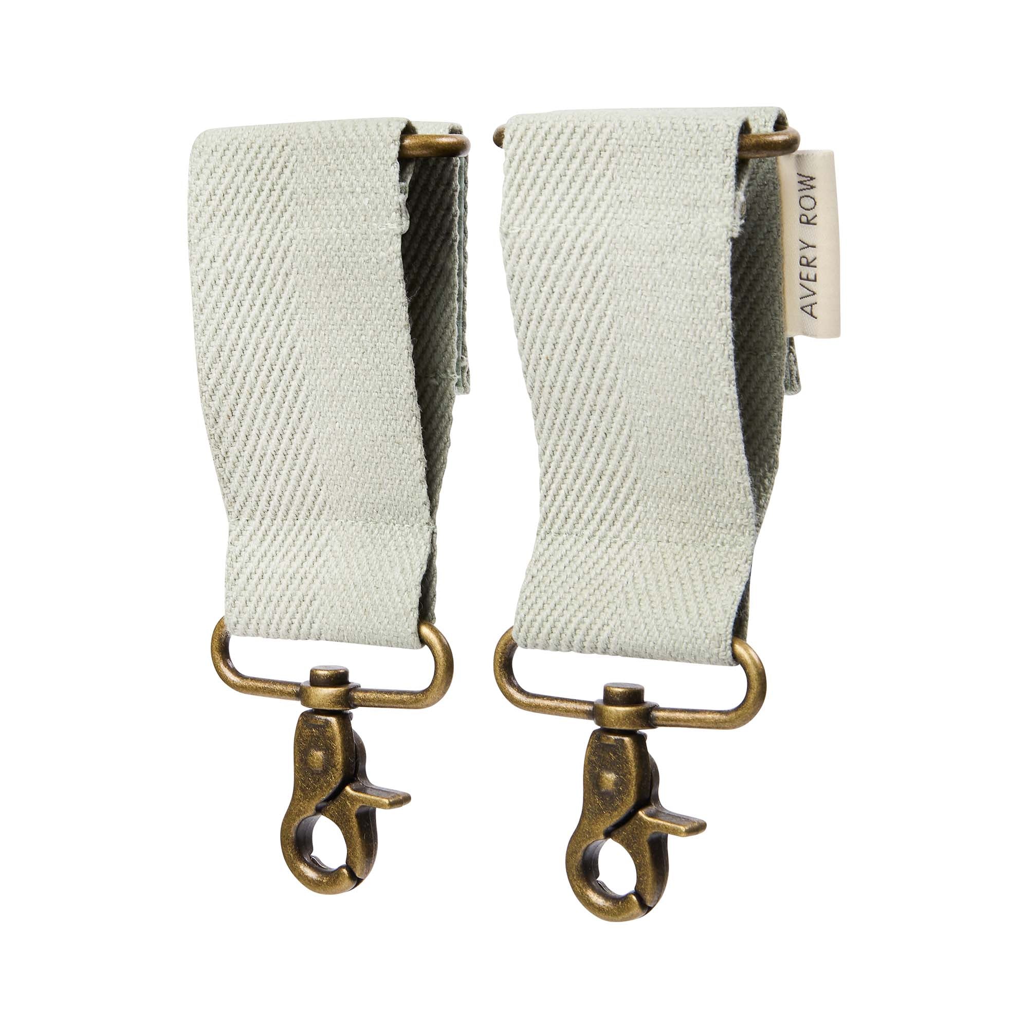 Cotton Pram Bag Clips - Sage & Avery Row UK