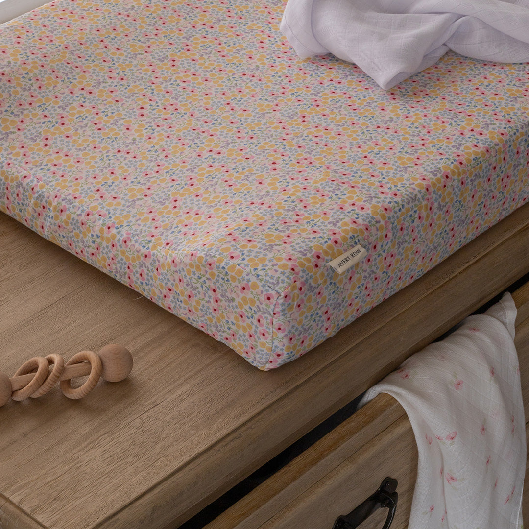Changing Mat Cover - Wildflower Garden & Avery Row UK