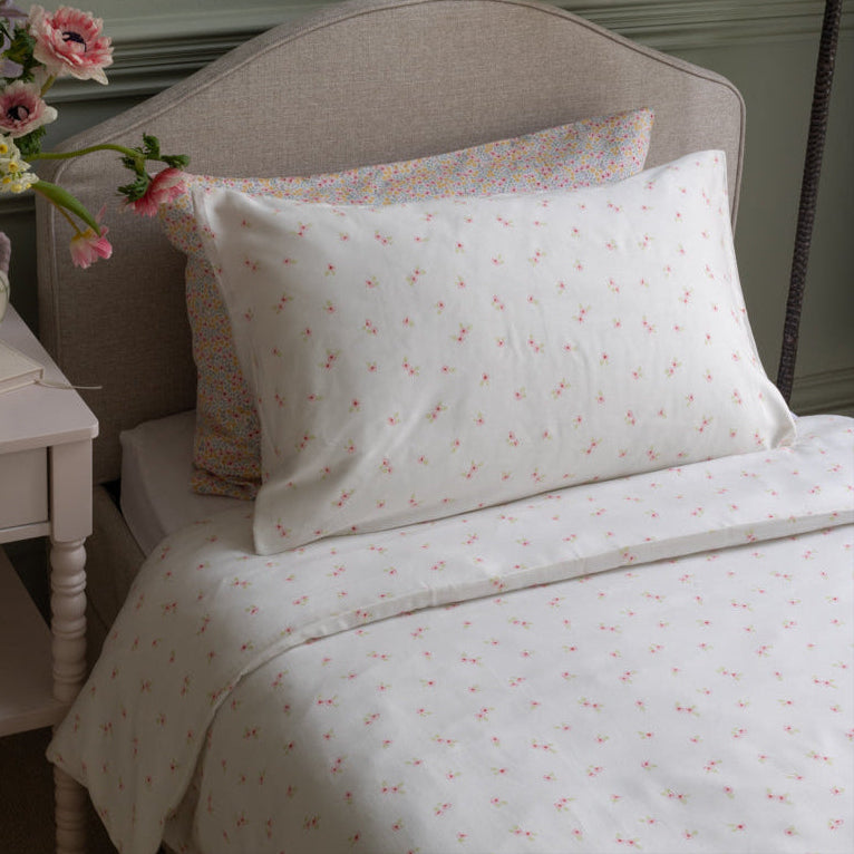 Organic Cotton Single Bedding Set - Anemone & Avery Row UK