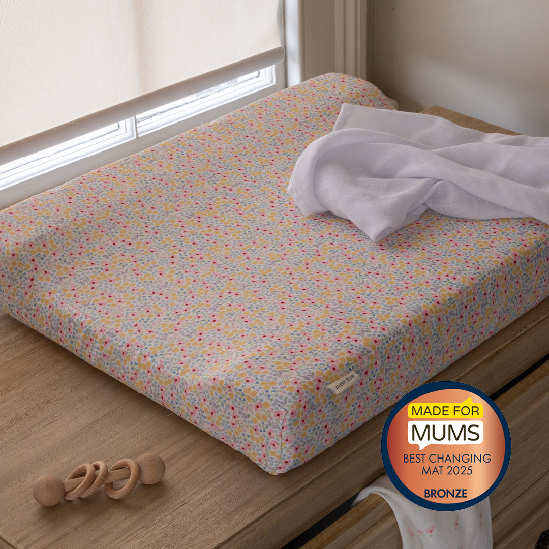 Baby Changing Mat - Wildflower Garden & Avery Row UK