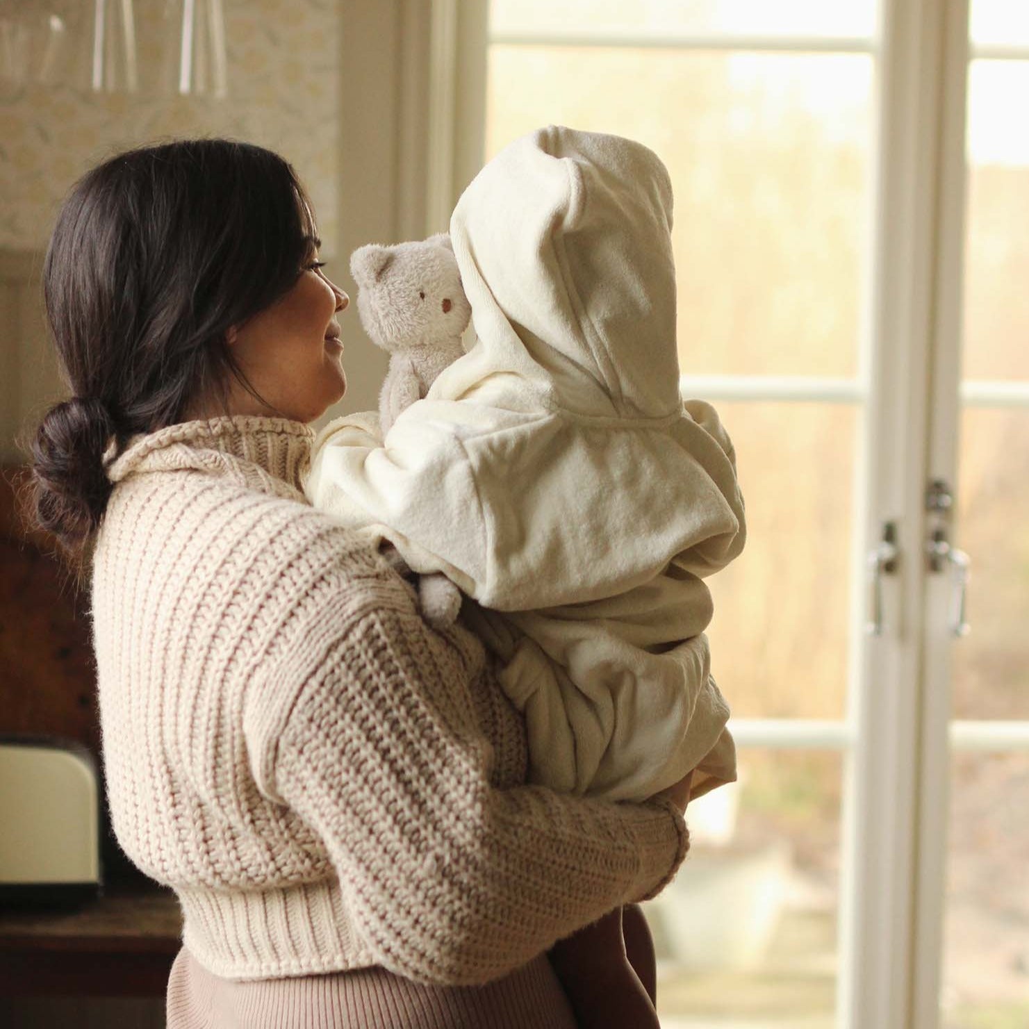 Children's Towelling Robe - Bunny & Avery Row UK